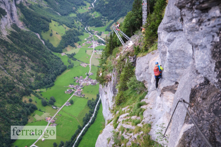 Via ferrata Mürren – Gimmelwald (B/C) Switzerland – Ferrata GO